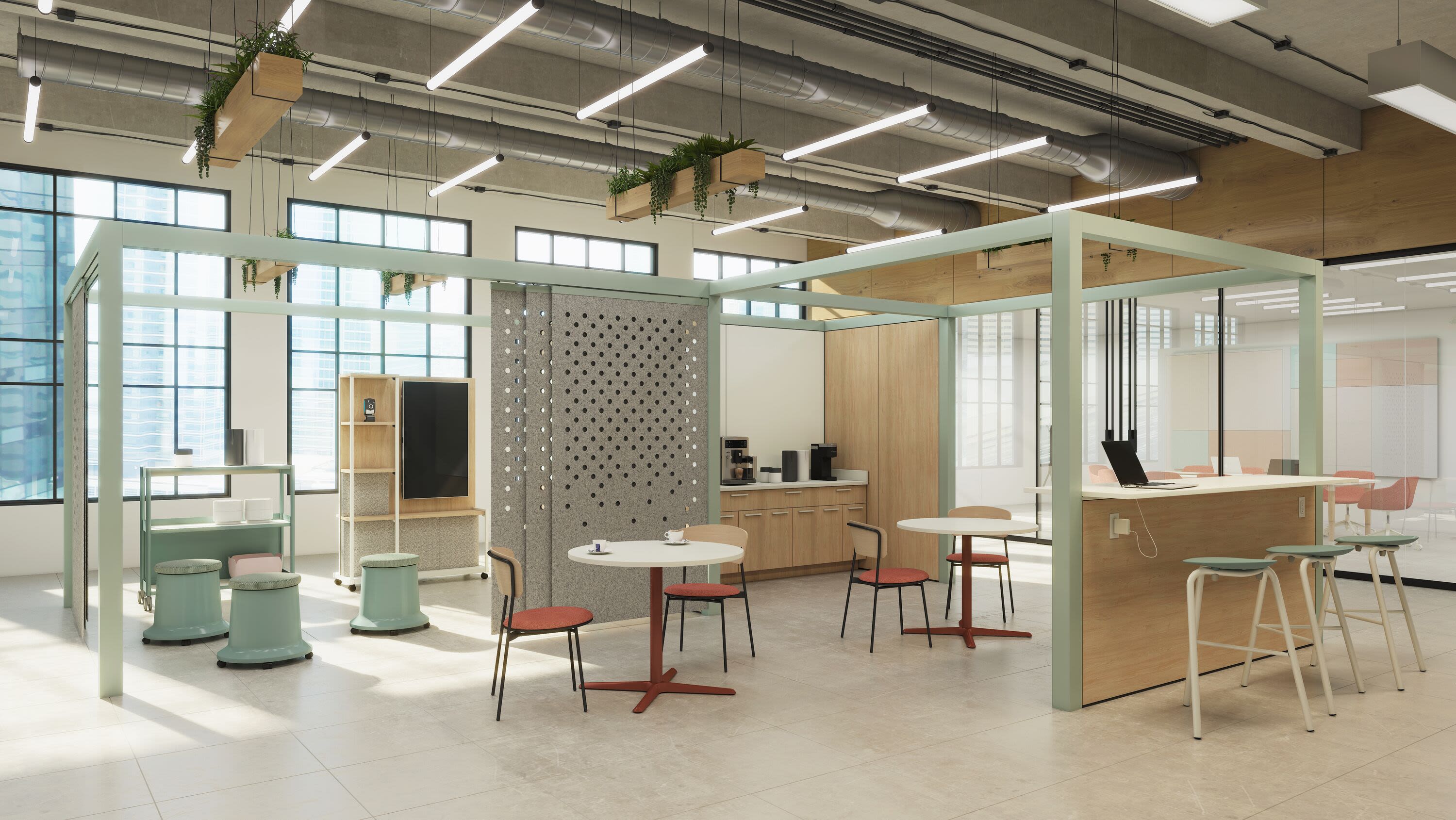 The Teknion Cafeteria