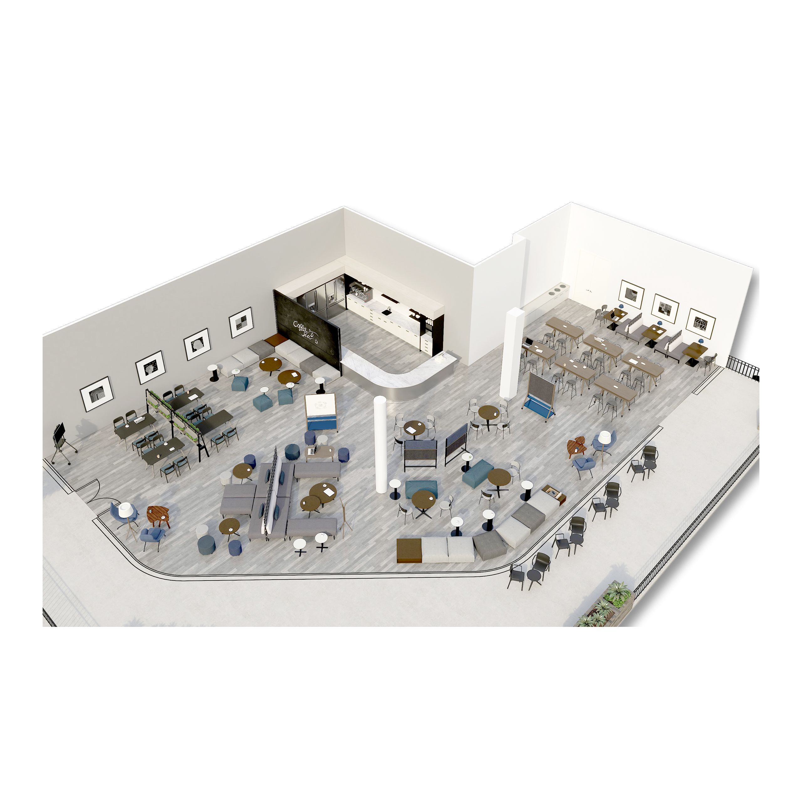 The Teknion Cafeteria