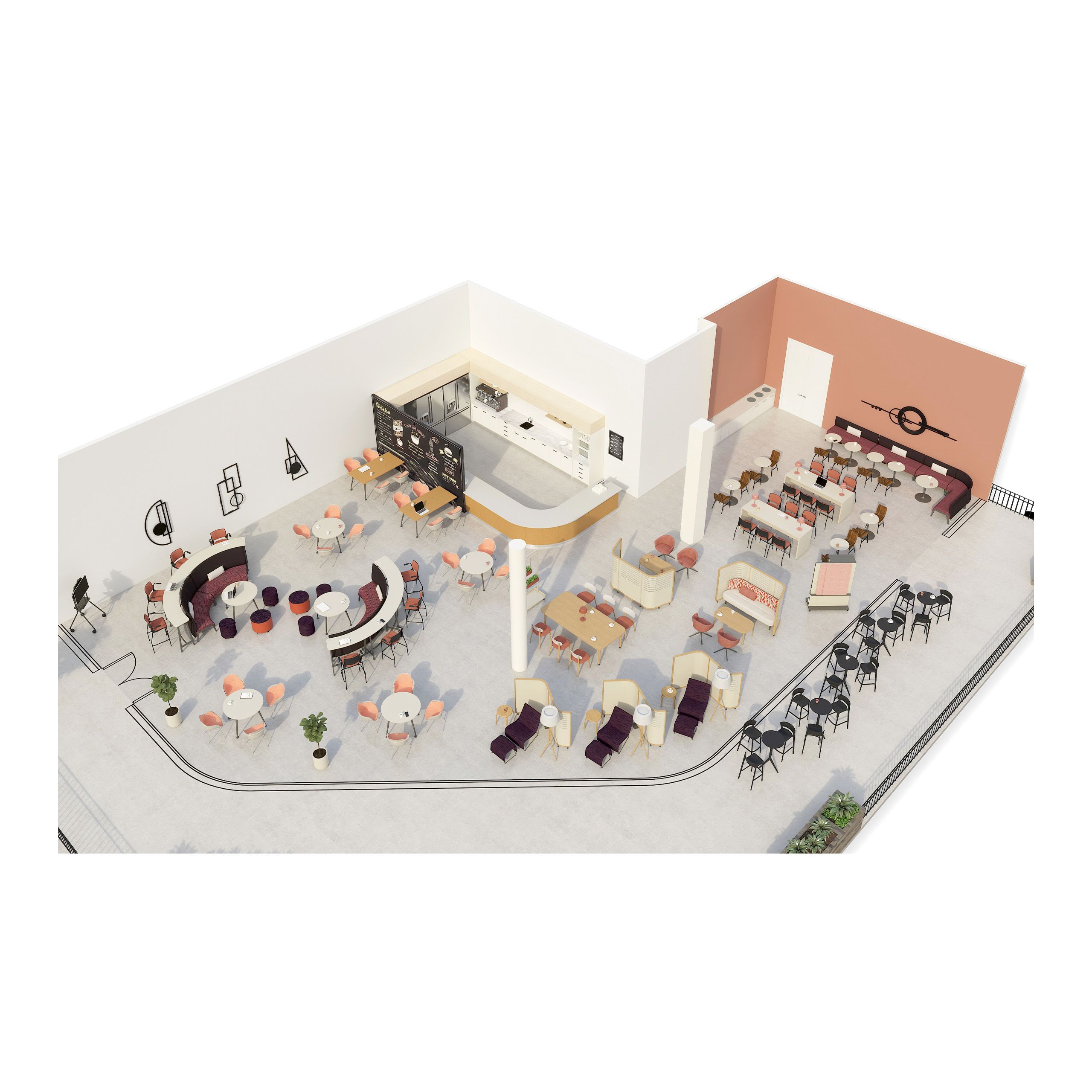 The Teknion Cafeteria