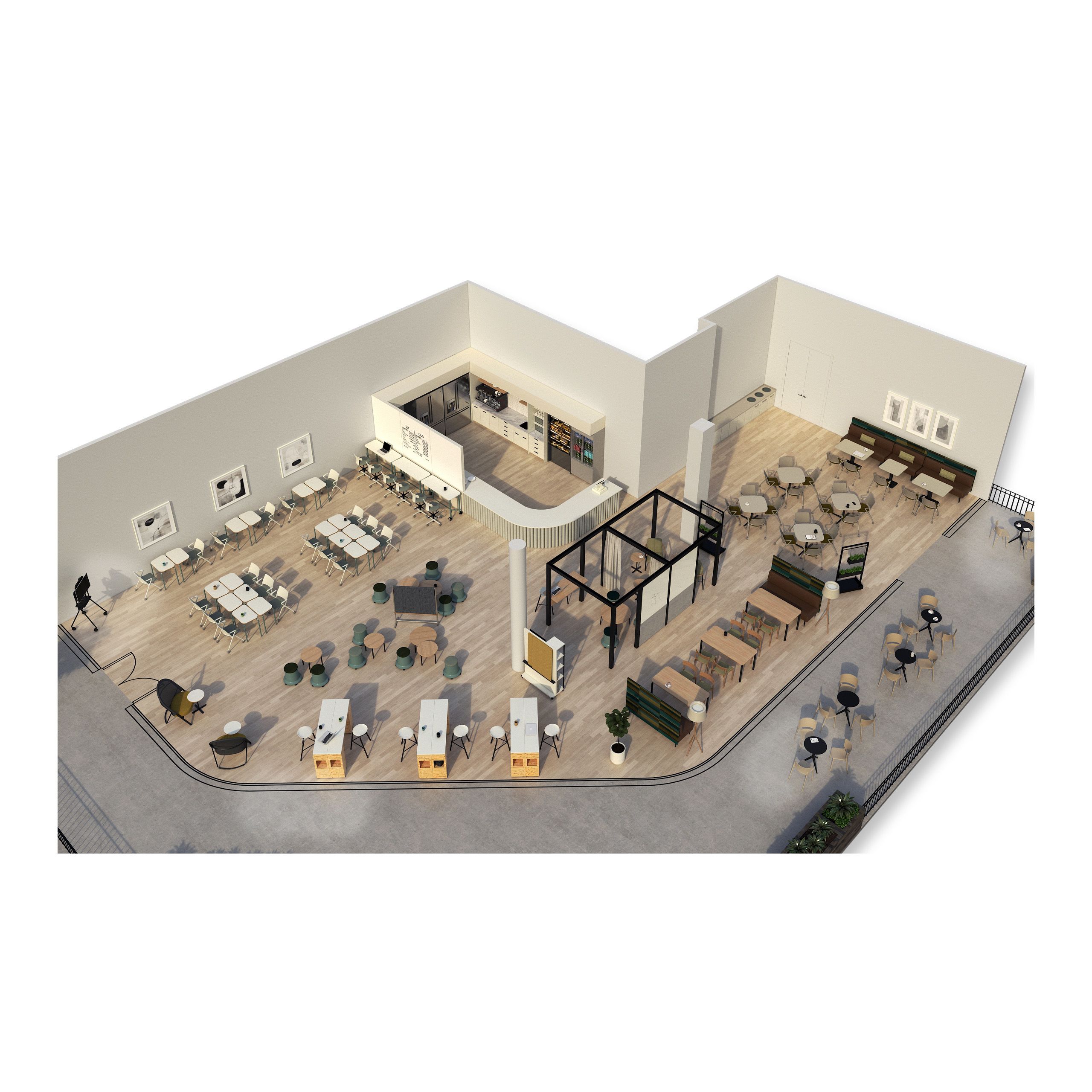 The Teknion Cafeteria