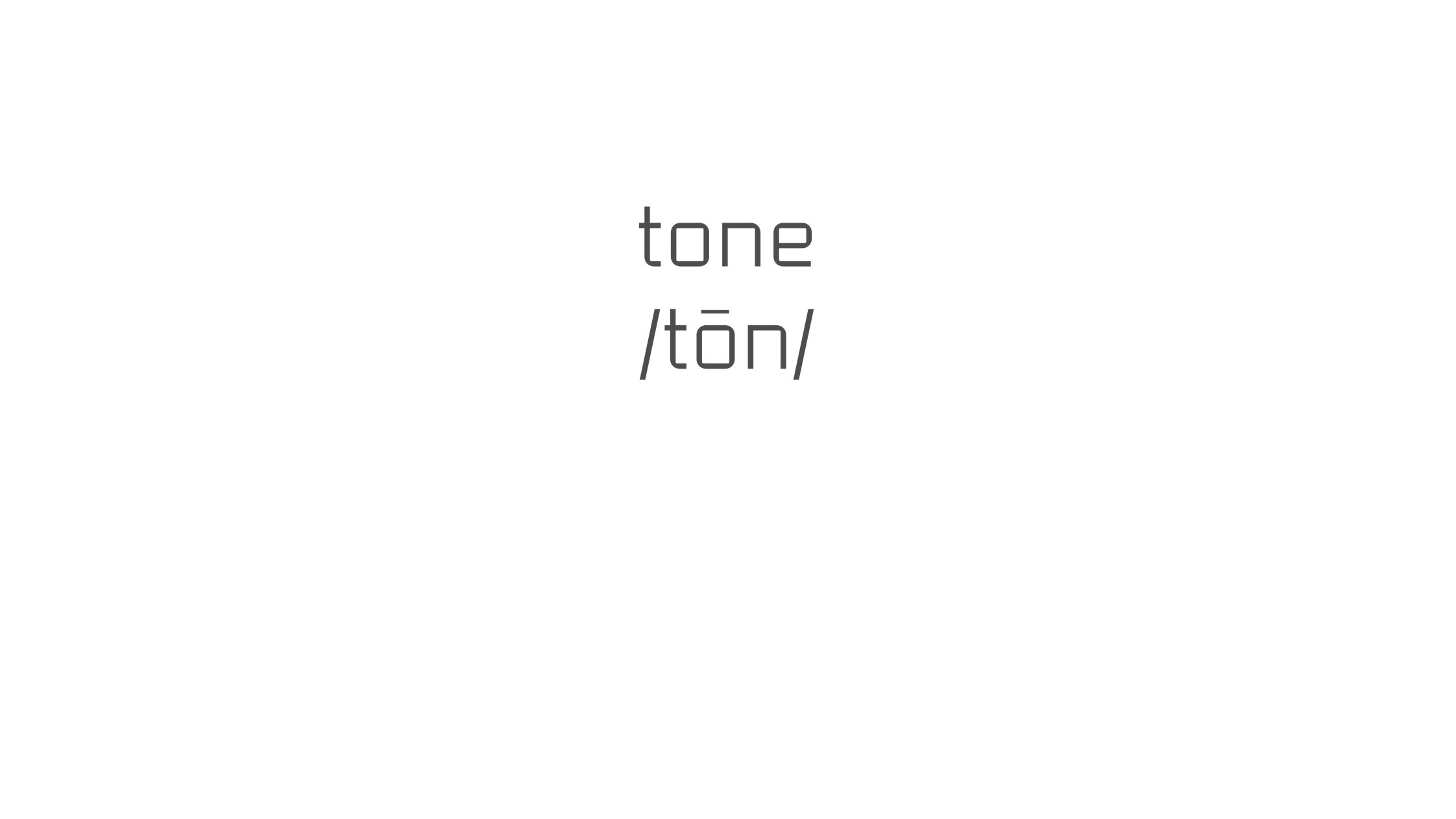 Tone Story