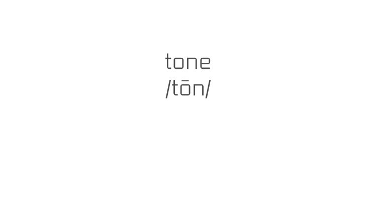 Tone Story