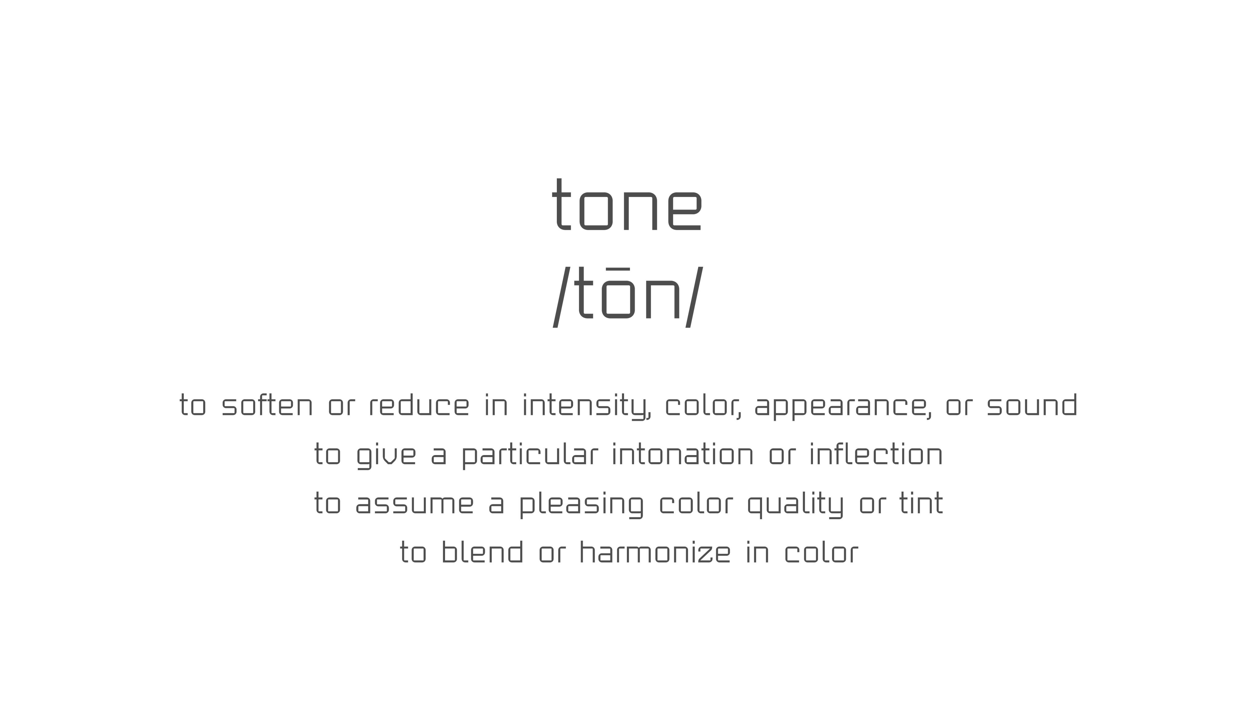 Tone Story